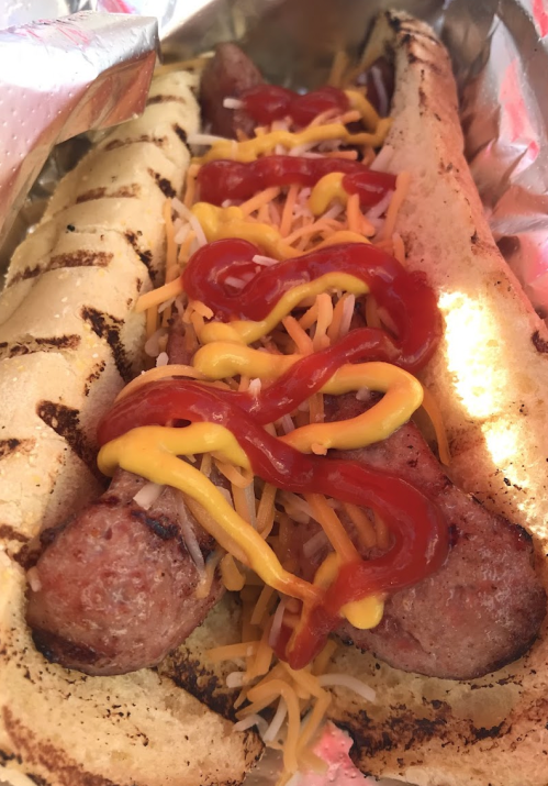 Reindeer Hot Dogs In Alaska: Grab One From A Street Vendor
