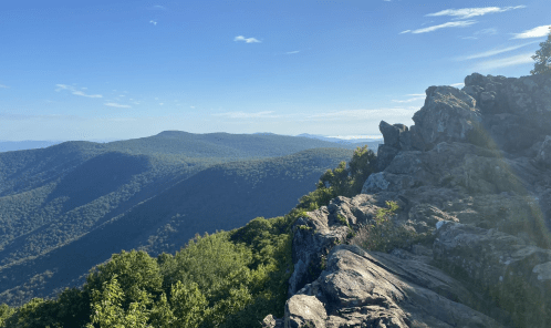 Beautiful Loop Trails In Virginia: Hawksbill Loop