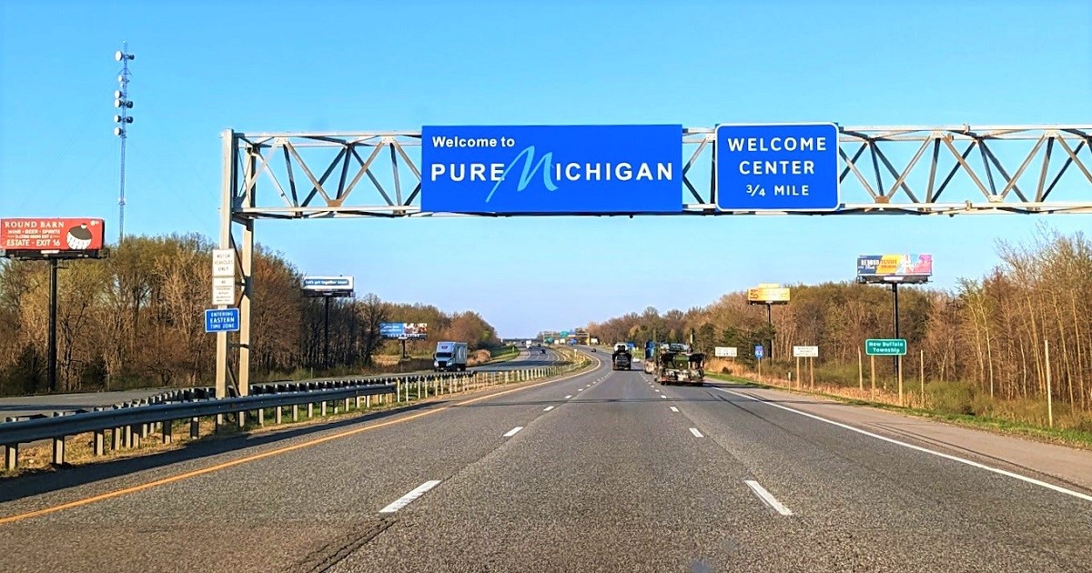 Welcome To Michigan Sign: An Incredible Sight To See