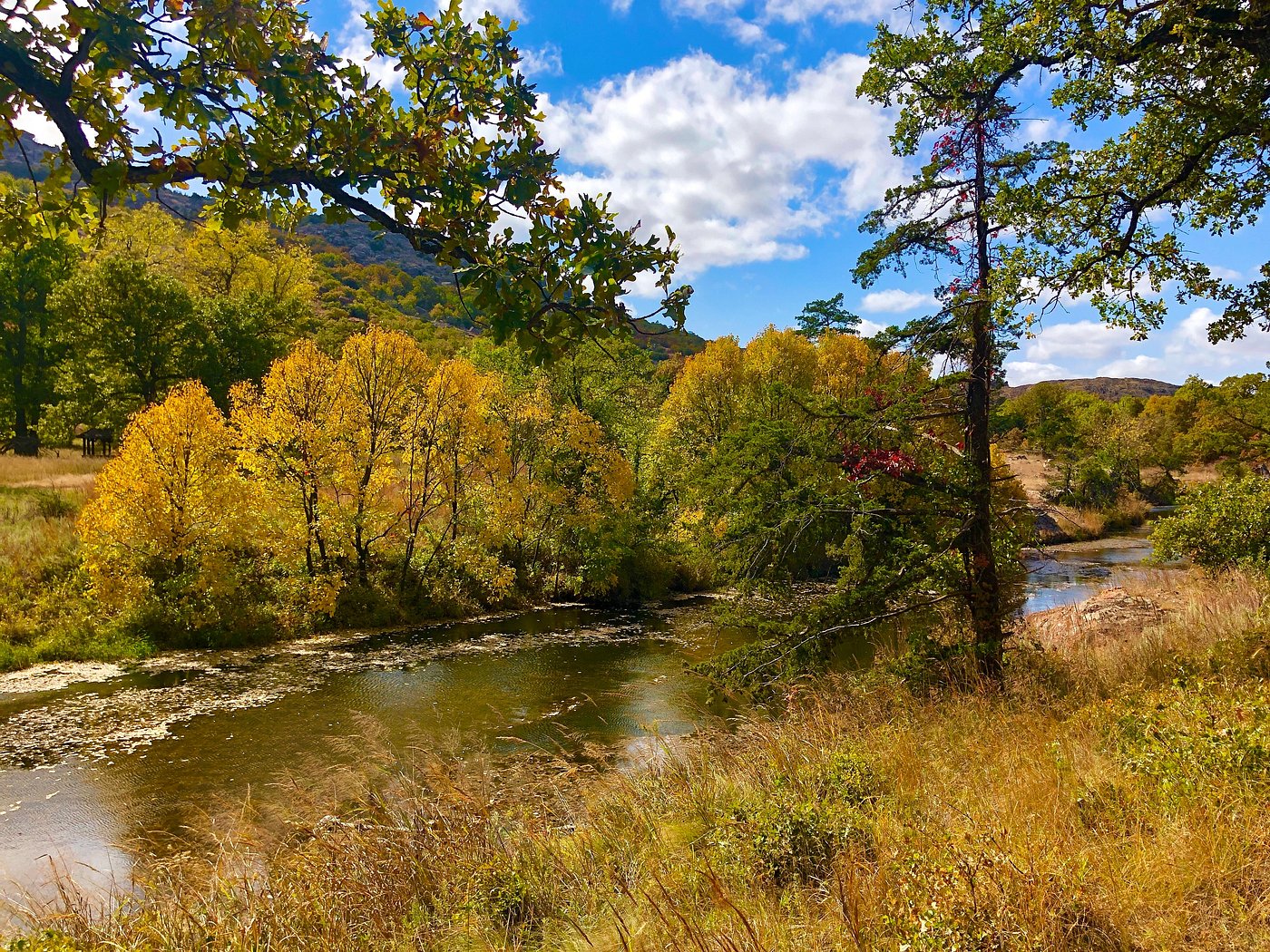 Most Beautiful Fall Scenery Oklahoma