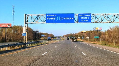 Welcome To Michigan Sign: An Incredible Sight To See