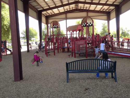 Themed Playground In Arizona: Playtopia! At Tumbleweed Park