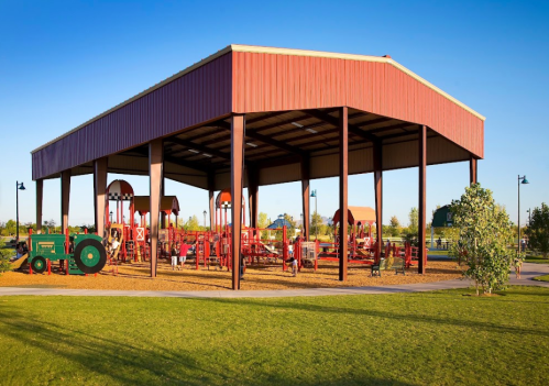 Themed Playground In Arizona: Playtopia! At Tumbleweed Park
