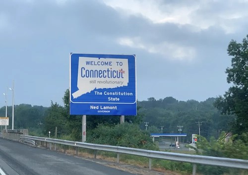 The Best Sight In The World Is A Welcome To Connecticut Sign