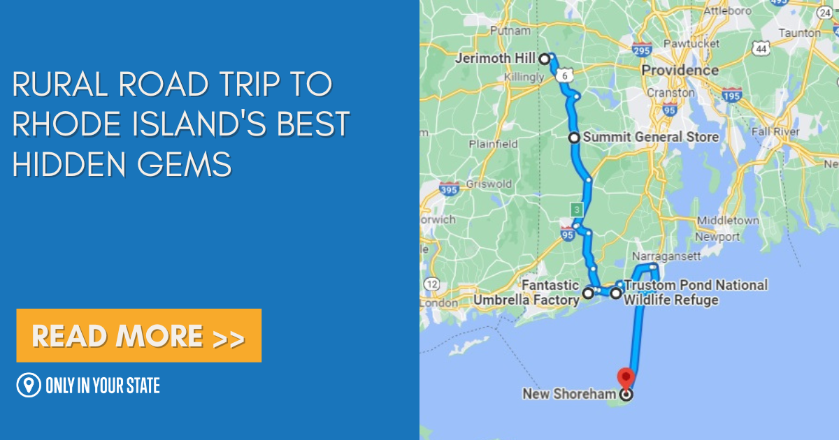 This Road Trip Leads To Some Of The Best Gems In Rhode Island