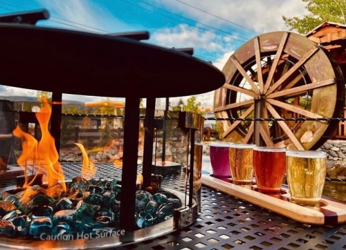 Enjoy Fresh Cider & Tasty Eats At Mill Haus In Washington