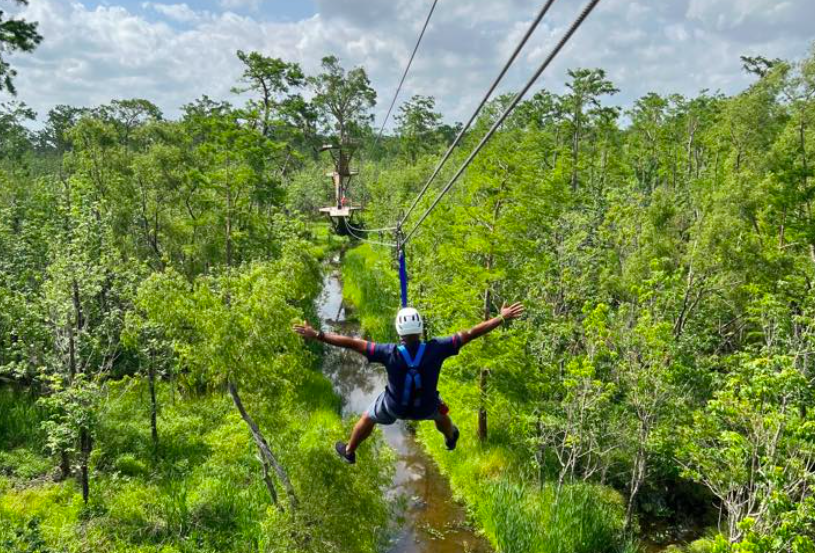Zip NOLA Has The Most Unique Zip Line In Louisiana