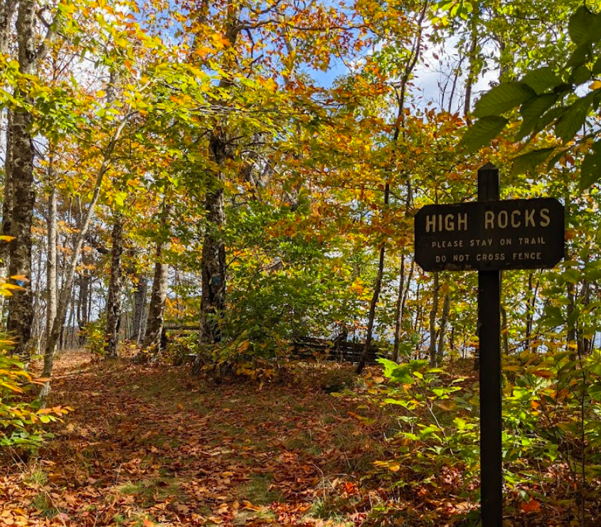 The High Rocks Trail In West Virginia Leads To An Overlook With ...