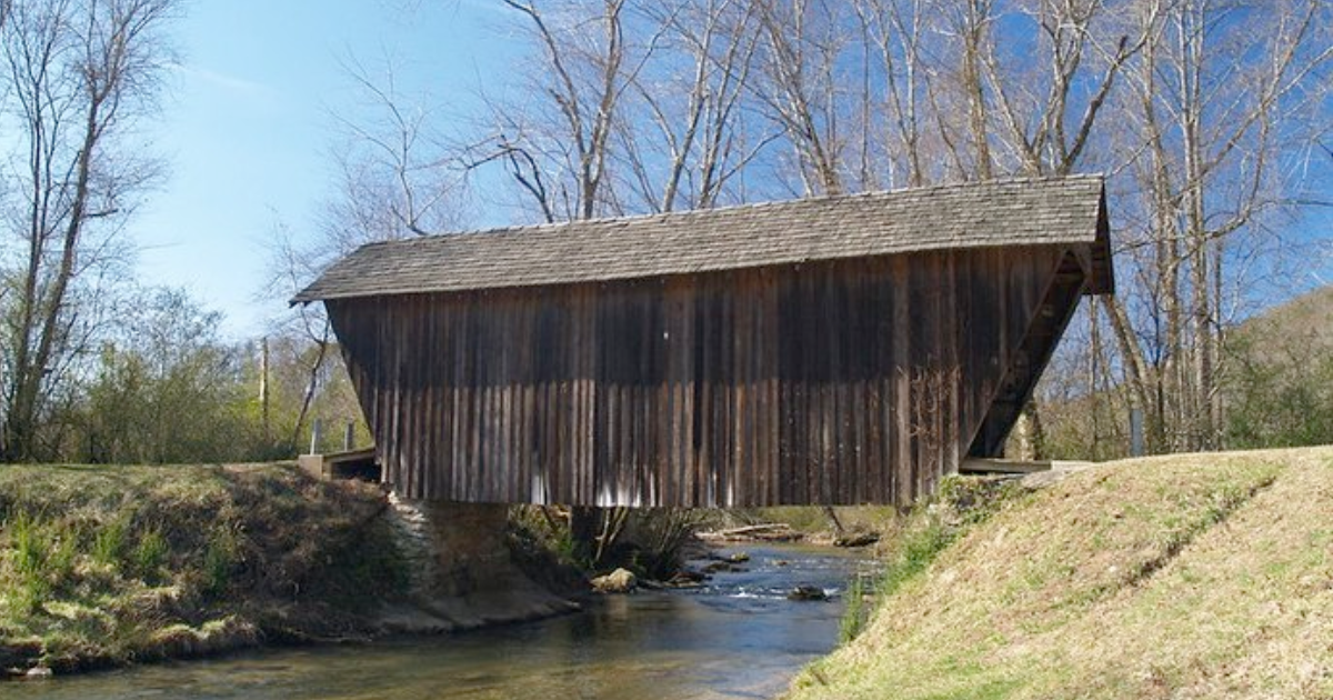 One Of The Most Haunted Bridges In Georgia, Stovall Mill Covered Bridge ...