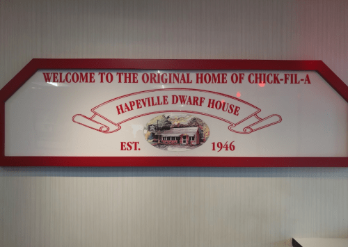 The Oldest Chick-Fil-A In Georgia Is Over 75 Years Old