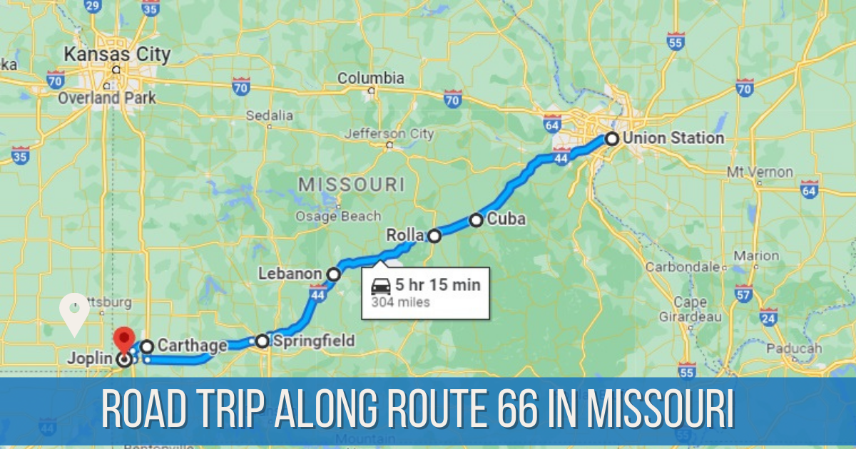 Take This Road Trip To The Charming Route 66 Towns In Missouri