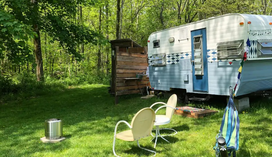 Stay In A Camper At A Sheep Farm In Rhode Island