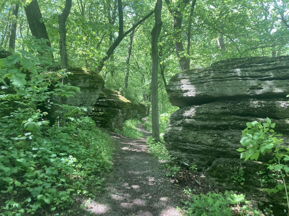 There's A Missouri Trail That Leads To Rock Formations