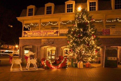 Visit This Charming Hallmark Town In Georgia At Christmastime