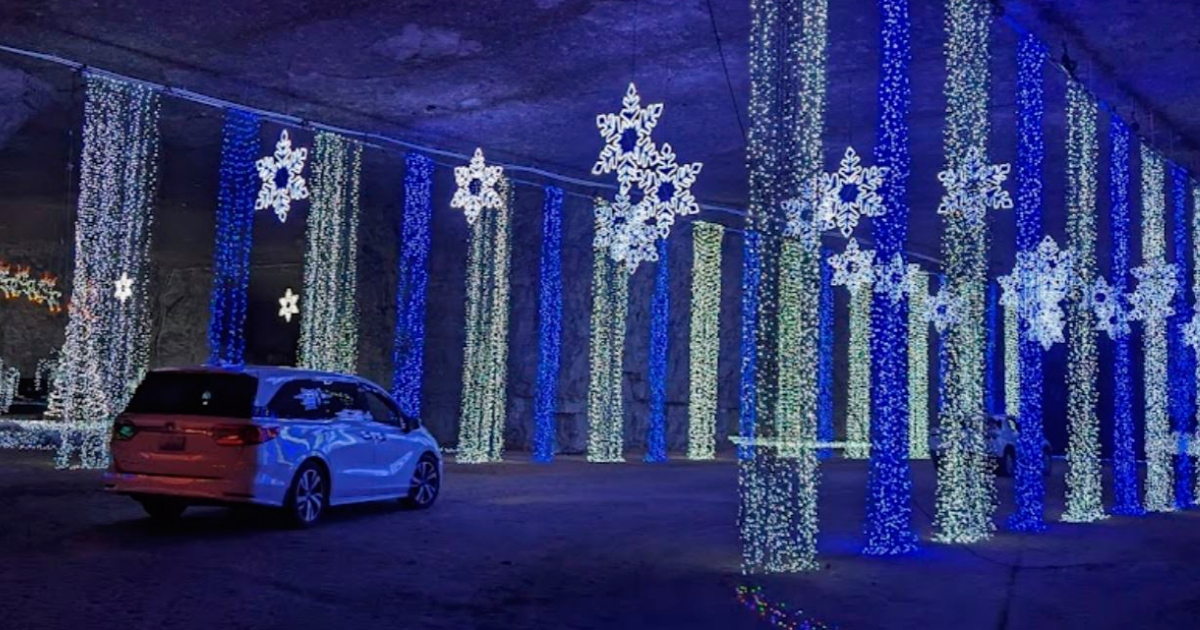 Visit Lights Under Louisville, A Unique Christmas Cave In Kentucky ...