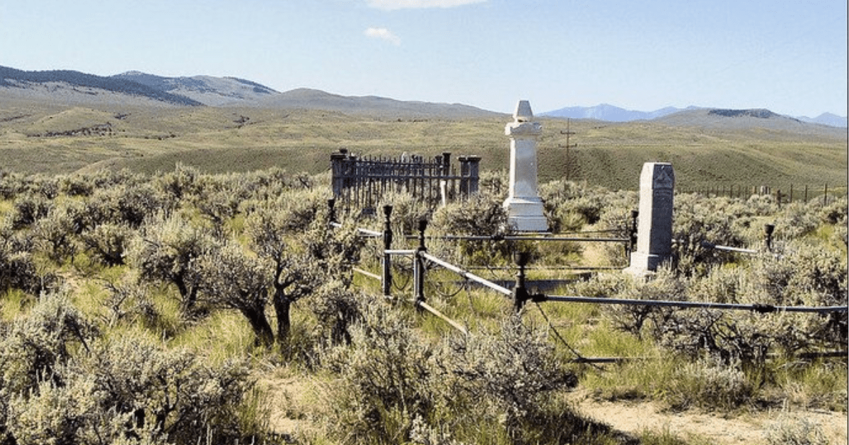 Haunted Cemetery In Montana: Bannack State Park