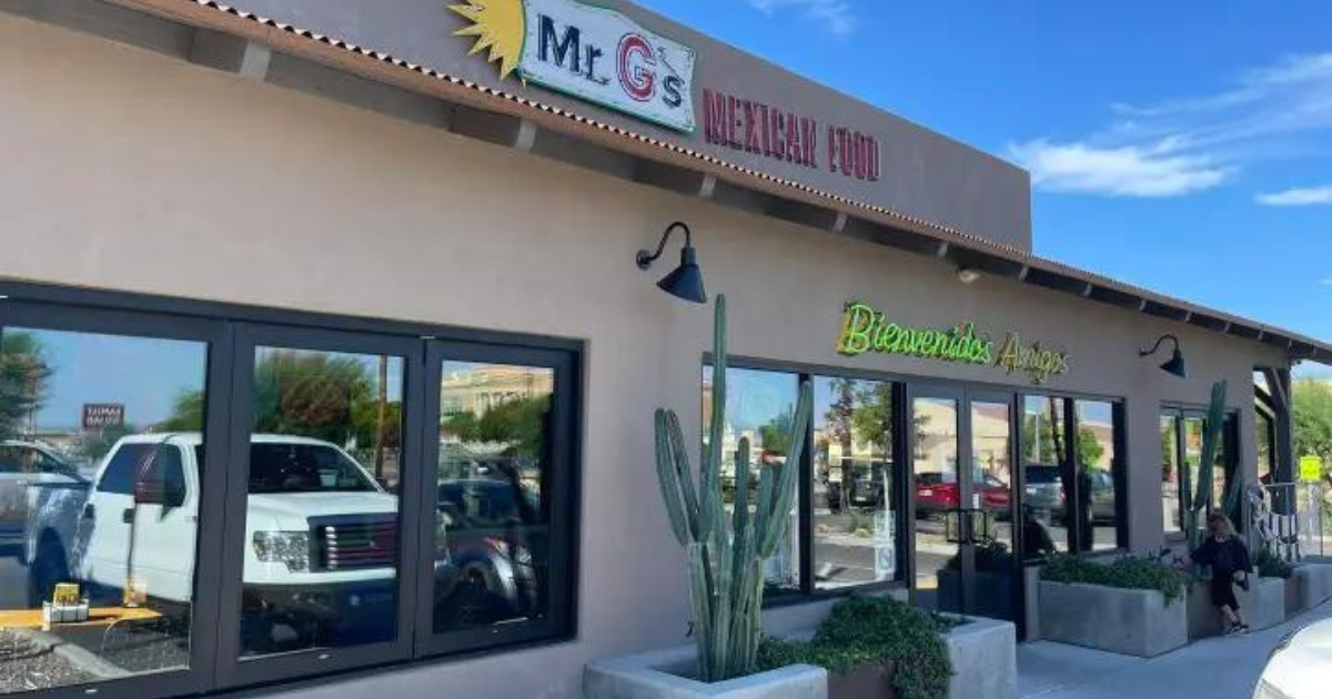 Best Mexican Food In Yuma, Arizona: Mr. G's Drive-In