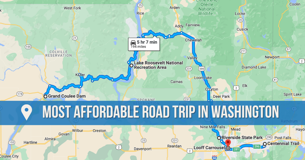 Take This Affordable Road Trip In Washington