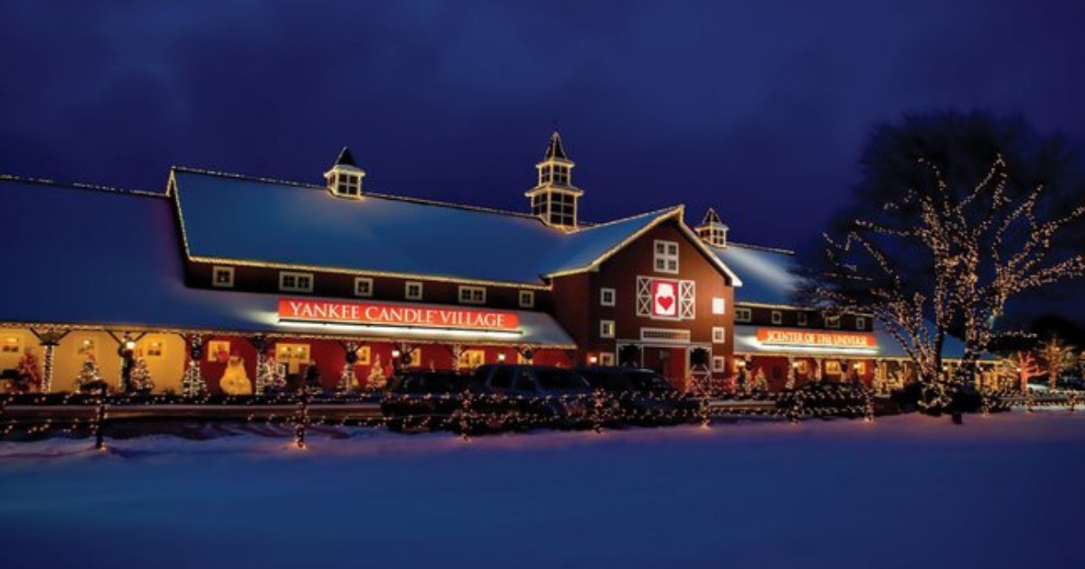 Celebrate Christmas Year-Round At Yankee Candle Village, An Enchanting ...