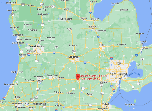 Jackson Carnegie Is One Of The Prettiest Libraries In Michigan