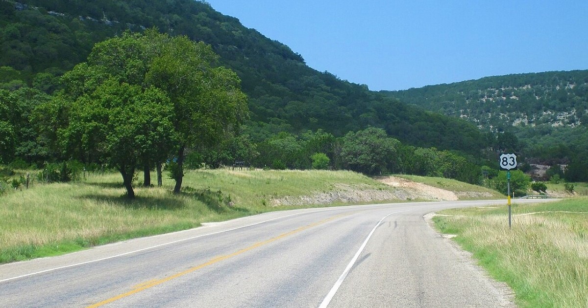 Longest Highway In Texas: Highway 83 In Texas