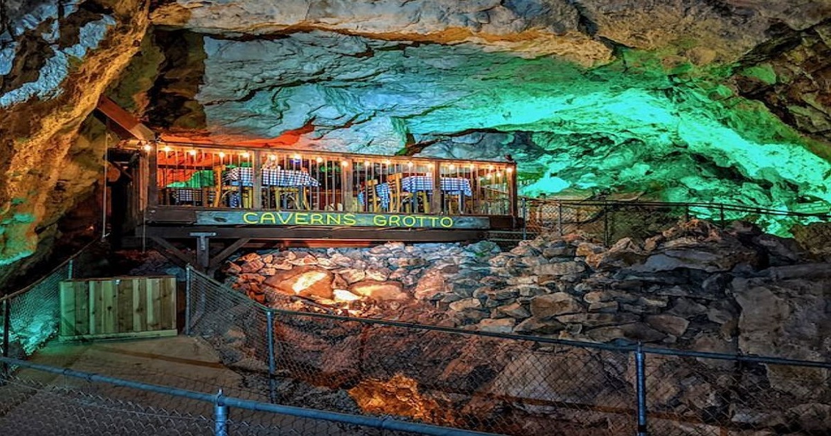 Hike Through A Hidden Cave, Then Dine At A Cave-Themed Restaurant All ...