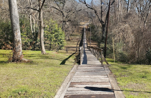 Best Footbridges In Texas: The Rusk Footbridge