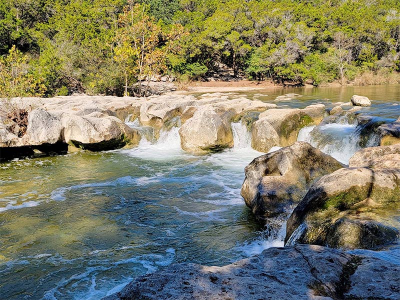 Best Waterfall Hikes In Texas: Twin Falls