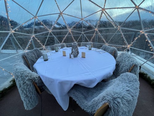 Igloo Dining In Colorad: Plato’s Restaurant