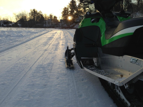Ride The Longest Snowmobile Trail In Maine This Winter