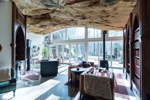 Spend The Night In This Cabin In Ohio That's In An Actual Cave