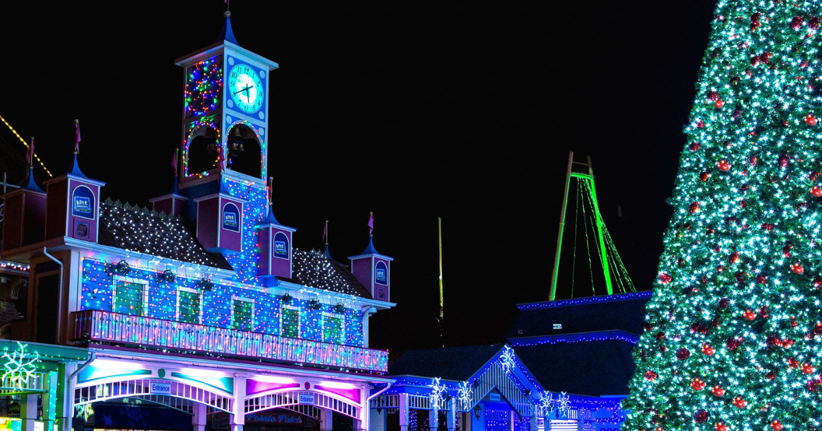 Take An Enchanting Winter Walk Through Holiday Lights At Lake Compounce ...