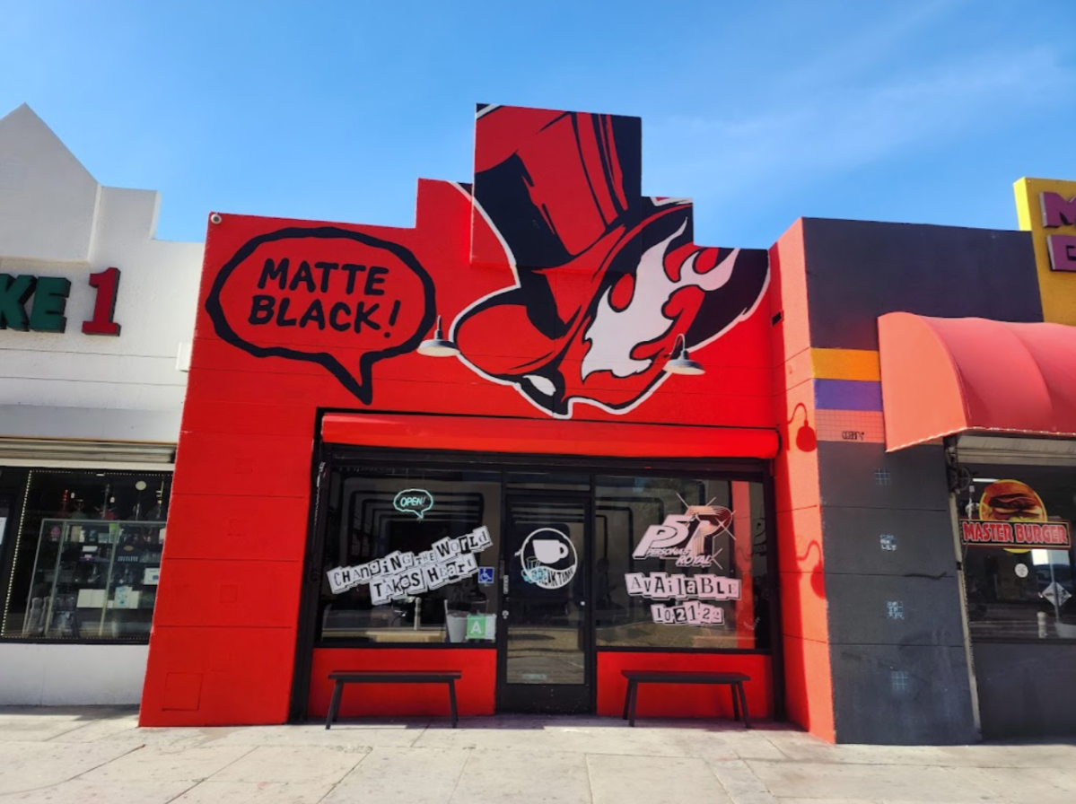An Awesome 2D Comic-Themed Cafe in Southern California