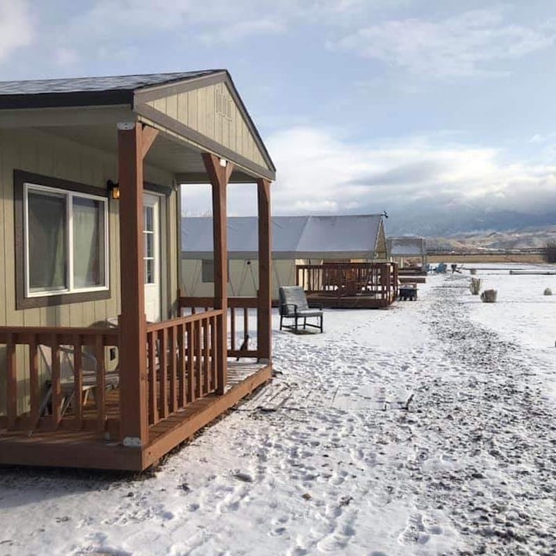 Wildland Gardens In Utah: A Luxury Winter Glampground In Utah