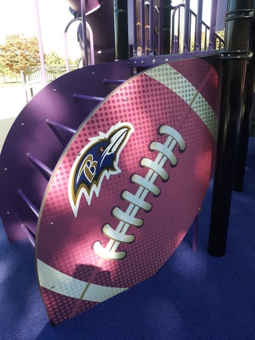 There's A Ravens-Themed Playground In Maryland