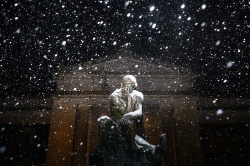 The Thinker Statue In Cleveland Was Imported From France