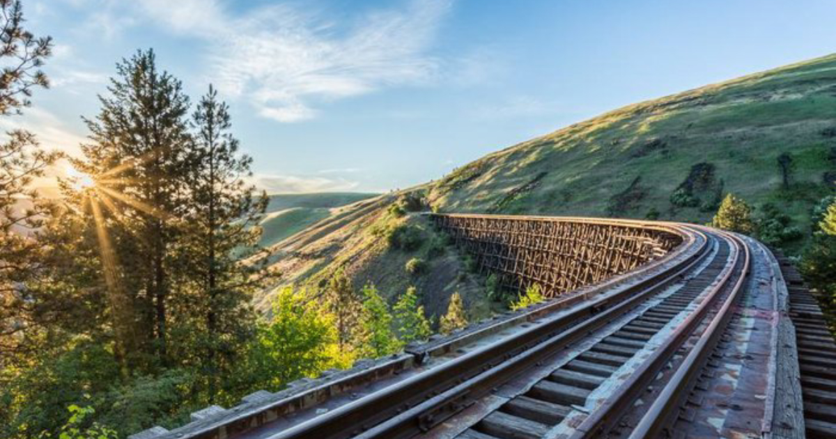 The Abandoned Camas Prairie Railroad In Idaho Is Simply Beautiful