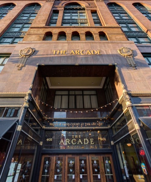 First Indoor Shopping Center In The U.S.: The Arcade Cleveland