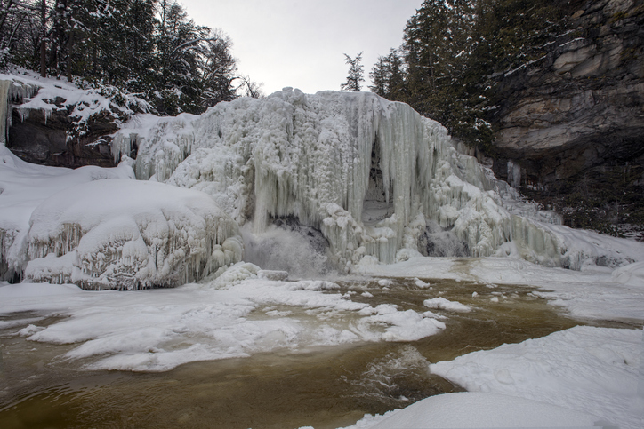 Blackwater Falls: A Staggering Ice Castle In West Virginia