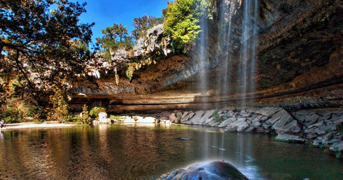 Take This Road Trip To The Best Caves And Waterfalls In Texas