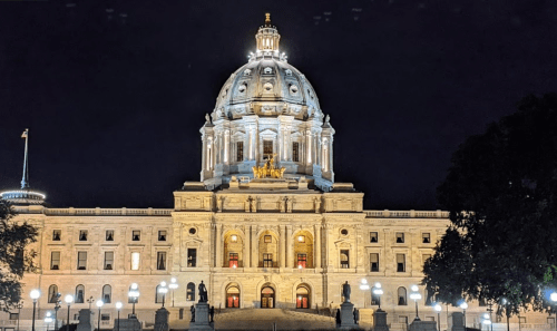 The Iconic Minnesota State Capitol Statue Was Imported