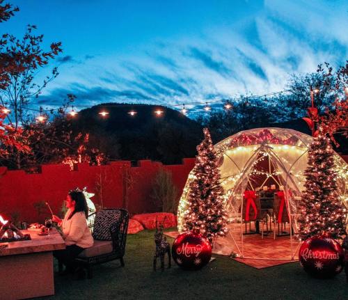 Igloo Dining In Arizona: Hilton Sedona Resort At Bell Rock