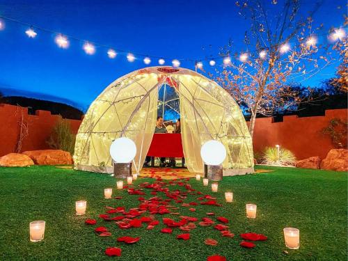 Igloo Dining In Arizona: Hilton Sedona Resort At Bell Rock
