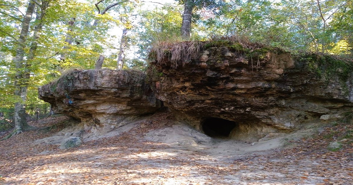 Hidden Cave In Louisiana: Wolf Rock Cave In Leesville