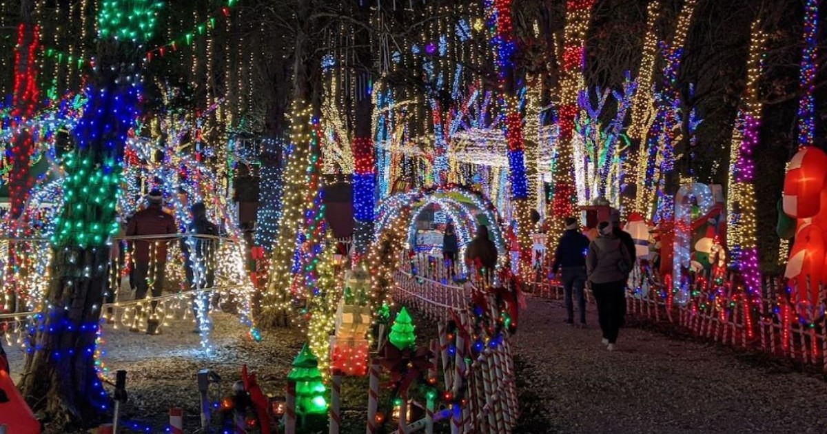 Best Christmas Lights In Arkansas:Stewart Family Christmas Lights