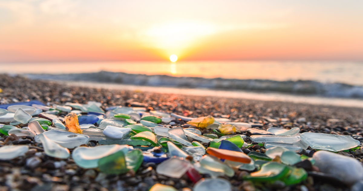 The 7 Best Places to Find Sea Glass on Michigan Beaches