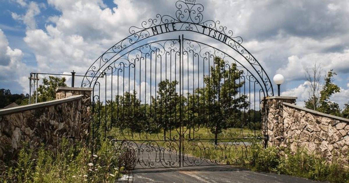 Mike Tyson's Ohio Mansion Is Abandoned No More