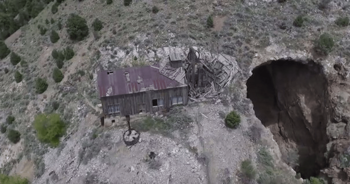 Incredible Drone Footage Of Abandoned Mines In Utah