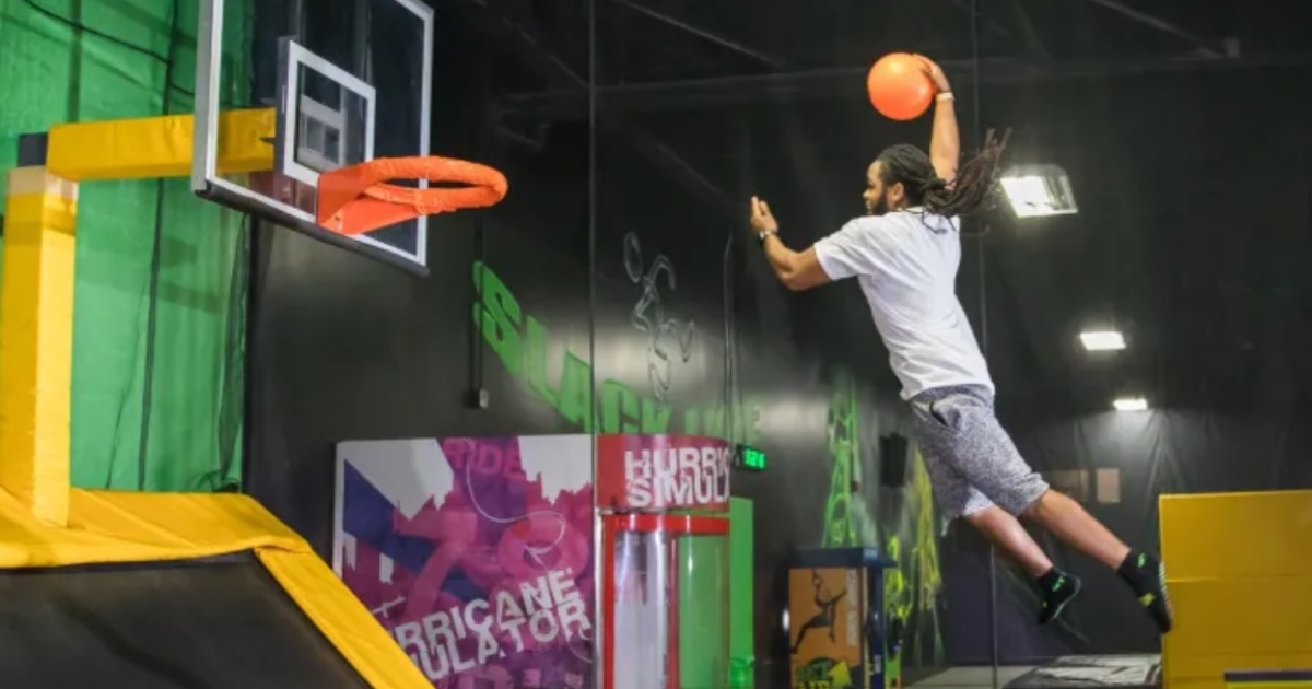 Jump Around At This Trampoline Park Near Burlington Vermont