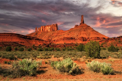Boars Tusk: Secluded Rock Formation In Wyoming